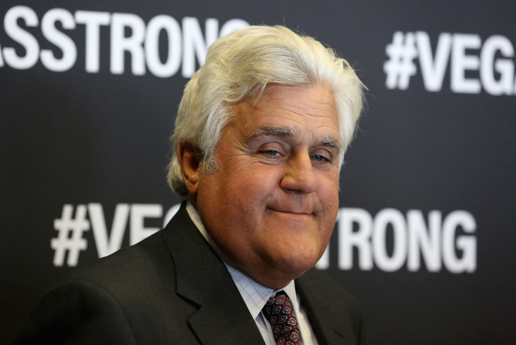 Jay Leno bruised and injured from 60 foot fall down a hill